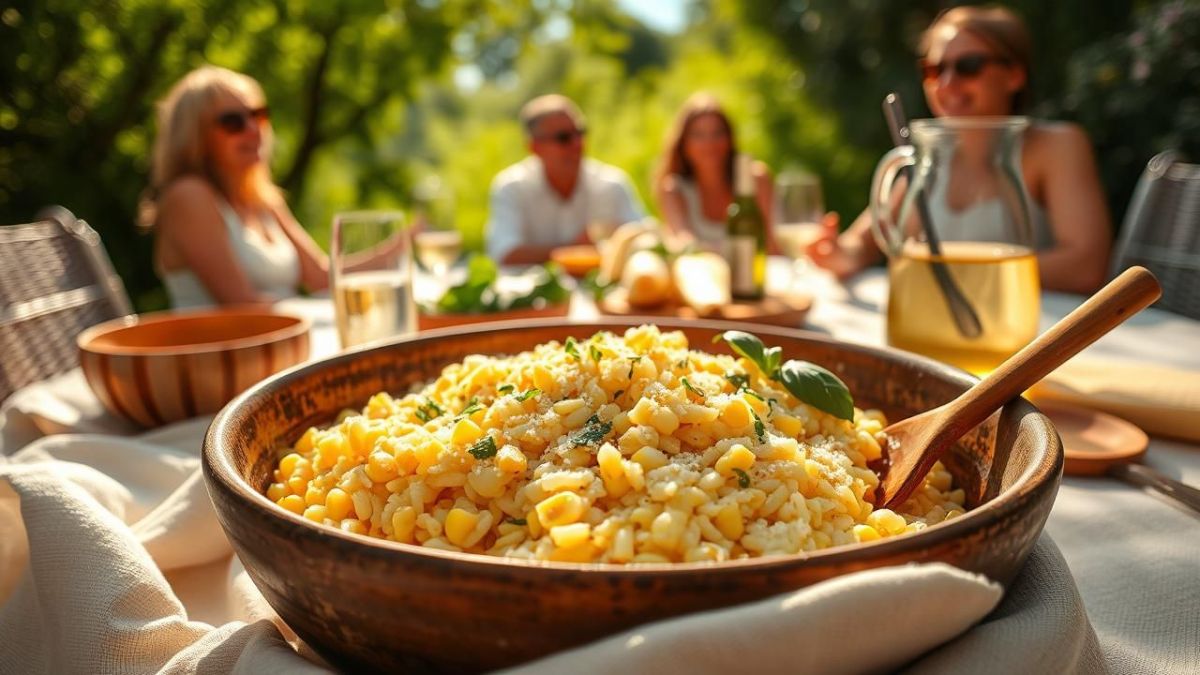 Risotto au maïs frais : la recette irrésistible de l'été qui va faire ...
